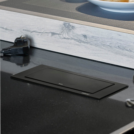 Stikkontakt med usb & nedfellbar stikkontakt | Beslagonline