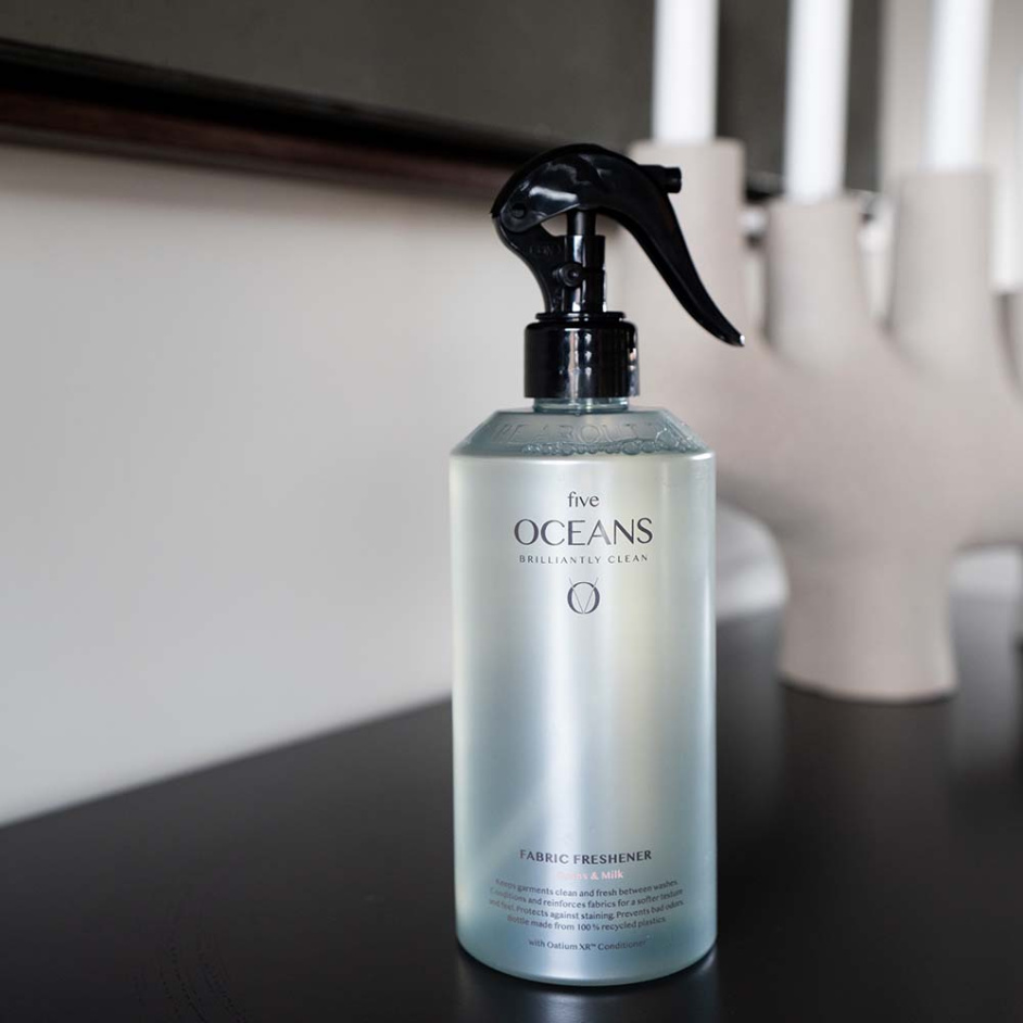 Fabric Freshener Five Oceans - Roses & Milk 500ml | Beslagon