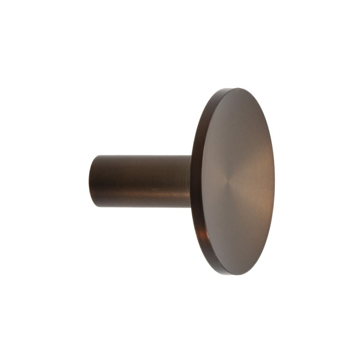 Knagg Sture - Brunet Messing | Beslagonline.no